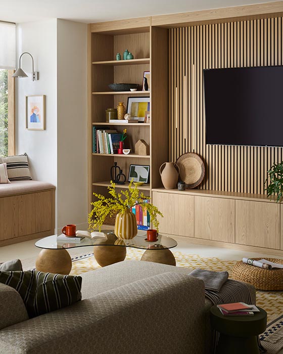 Integrated Wall and Fitted Furniture Feature Panels | Sharps