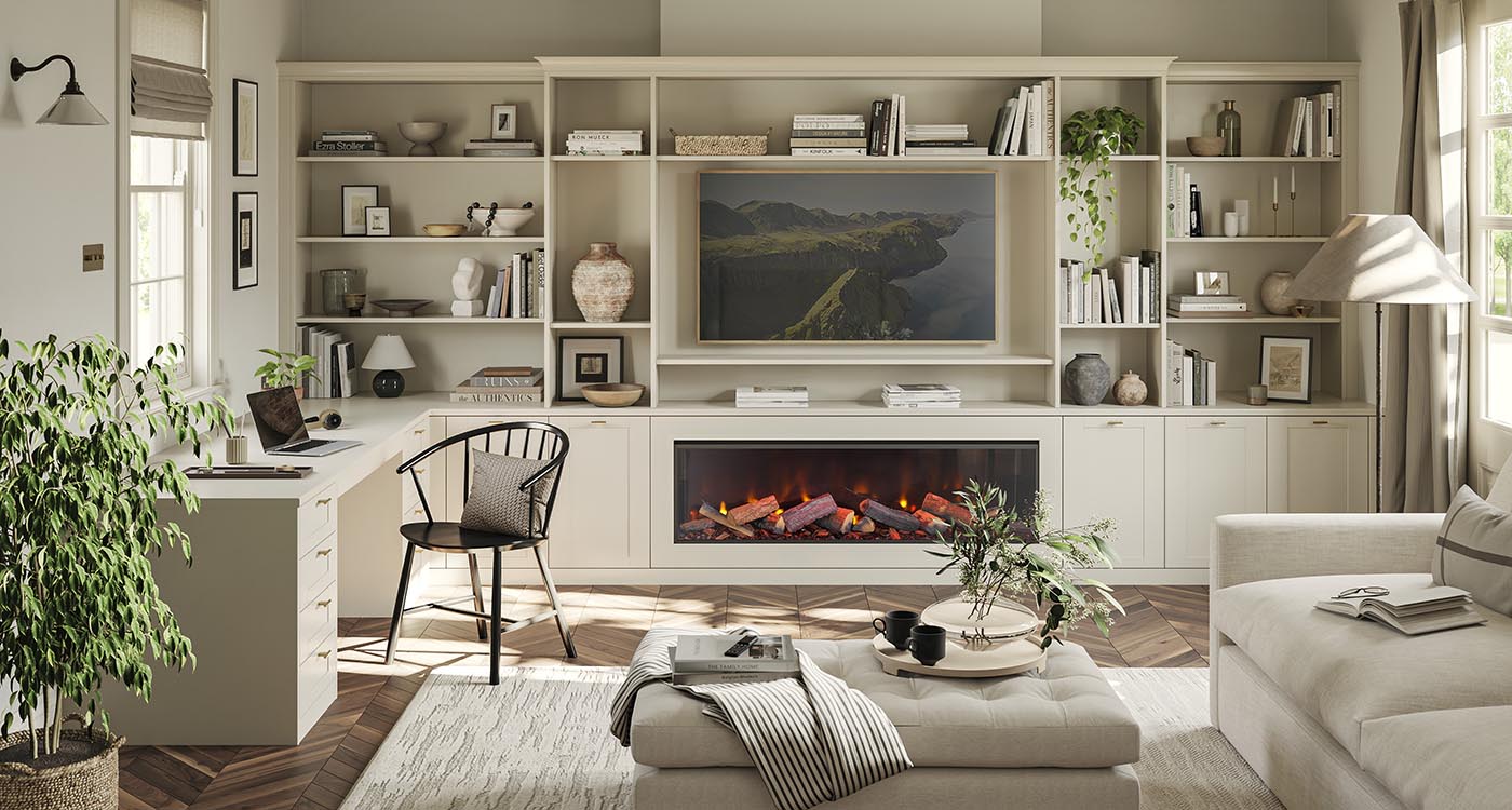 Fitted Living Room Storage | Fitted Lounge Furniture | Sharps