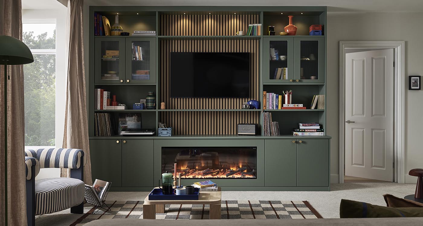 How to plan a media unit for any size TV | Sharps