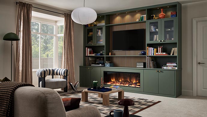7 ideas for creating storage around a fireplace | Sharps