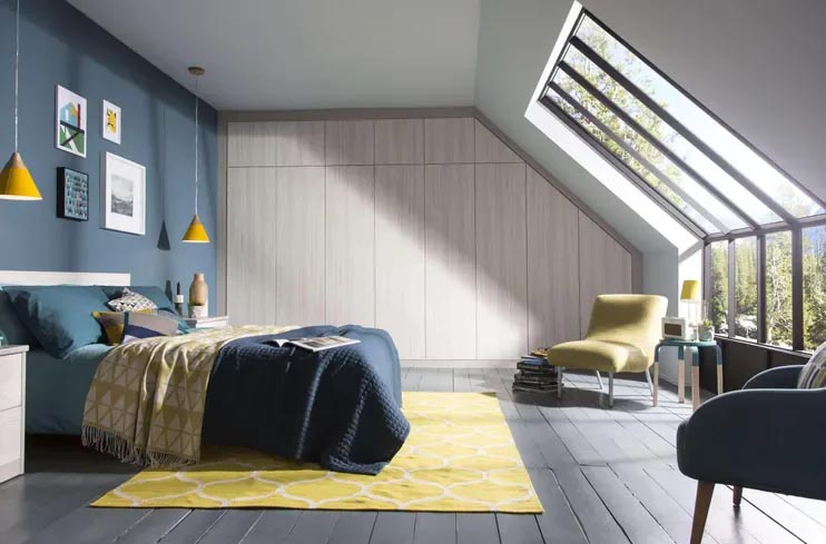 4 clever loft bedroom storage ideas for clothes | Sharps