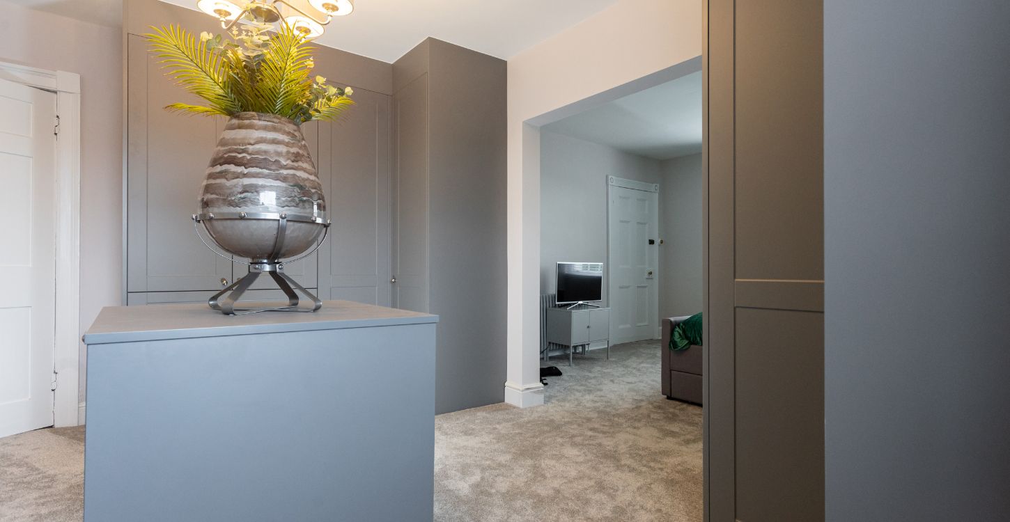 Slate Grey Dressing Room | Sharps