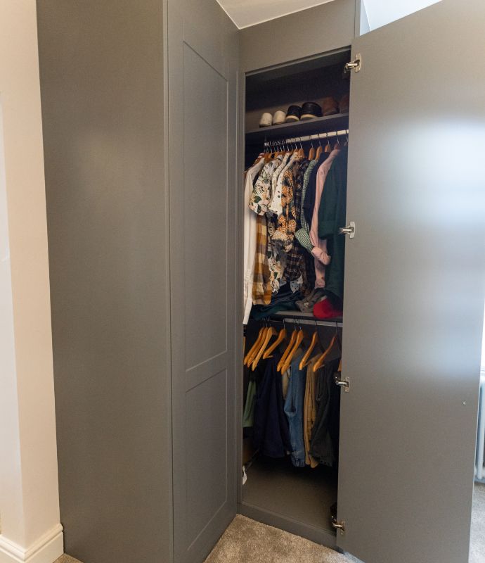 Slate Grey Dressing Room | Sharps