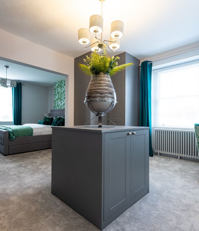 Slate Grey Dressing Room | Sharps