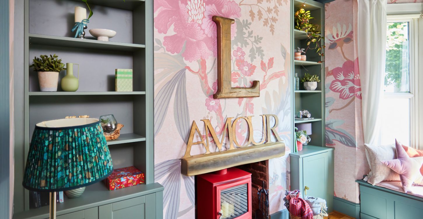 A beautiful alcove transformation in Willow Green for Lily | Sharps