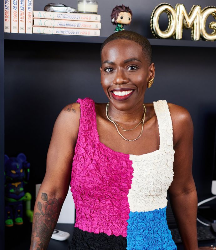 A home office fit for a writer with Candice Brathwaite