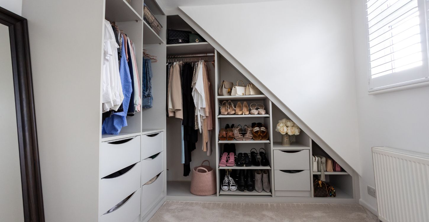 Ikea Closets With Sloped Ceilings