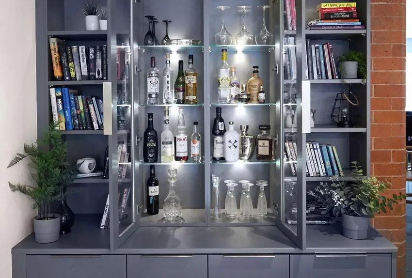 A beautiful space to house your drinks | Sharps