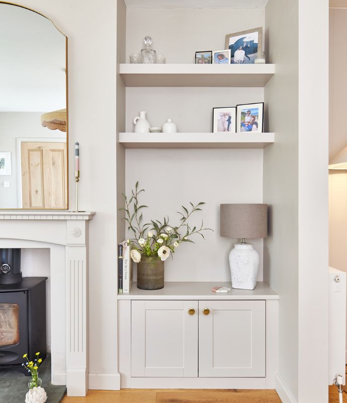 An alcove and home office revamp for Nasim | Sharps