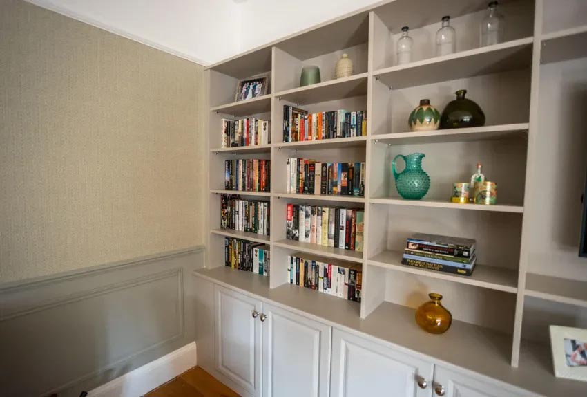 An impressive bespoke media unit | Sharps