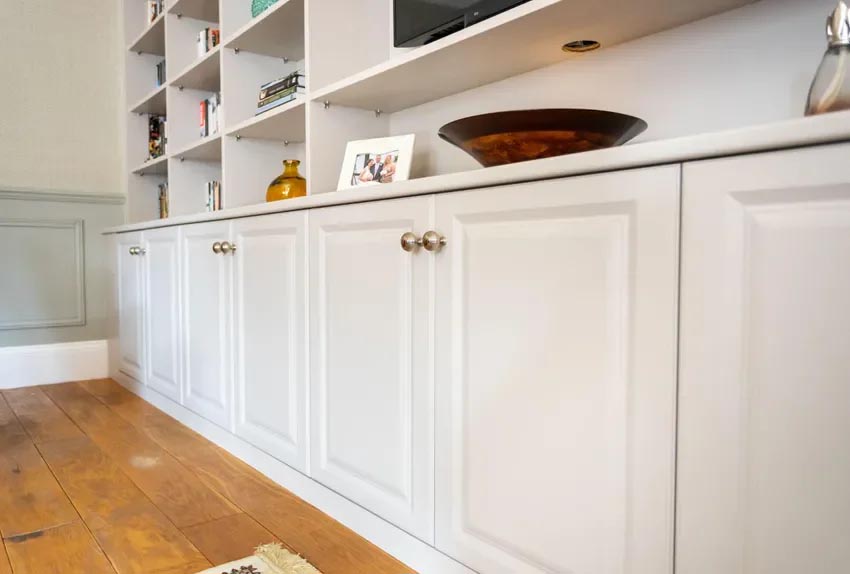 An impressive bespoke media unit | Sharps