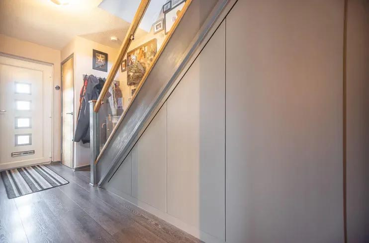 Beautifully Organised Understairs Storage | Sharps