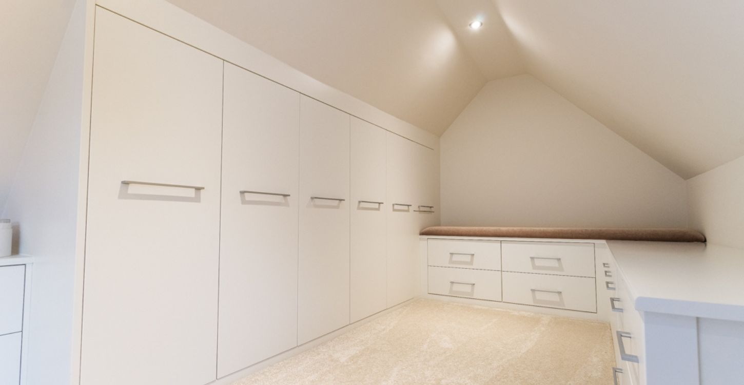 Becoming beautifully organised in an awkward loft space | Sharps