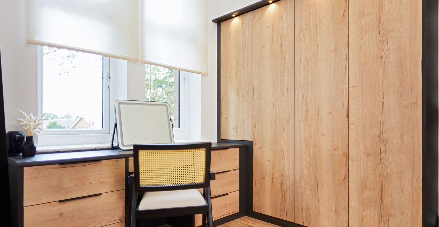 Charlotte Crosby’s perfect Scandi-style Dressing Room | Sharps