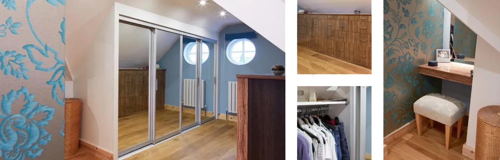 Creating a dressing room in a roof space | Sharps
