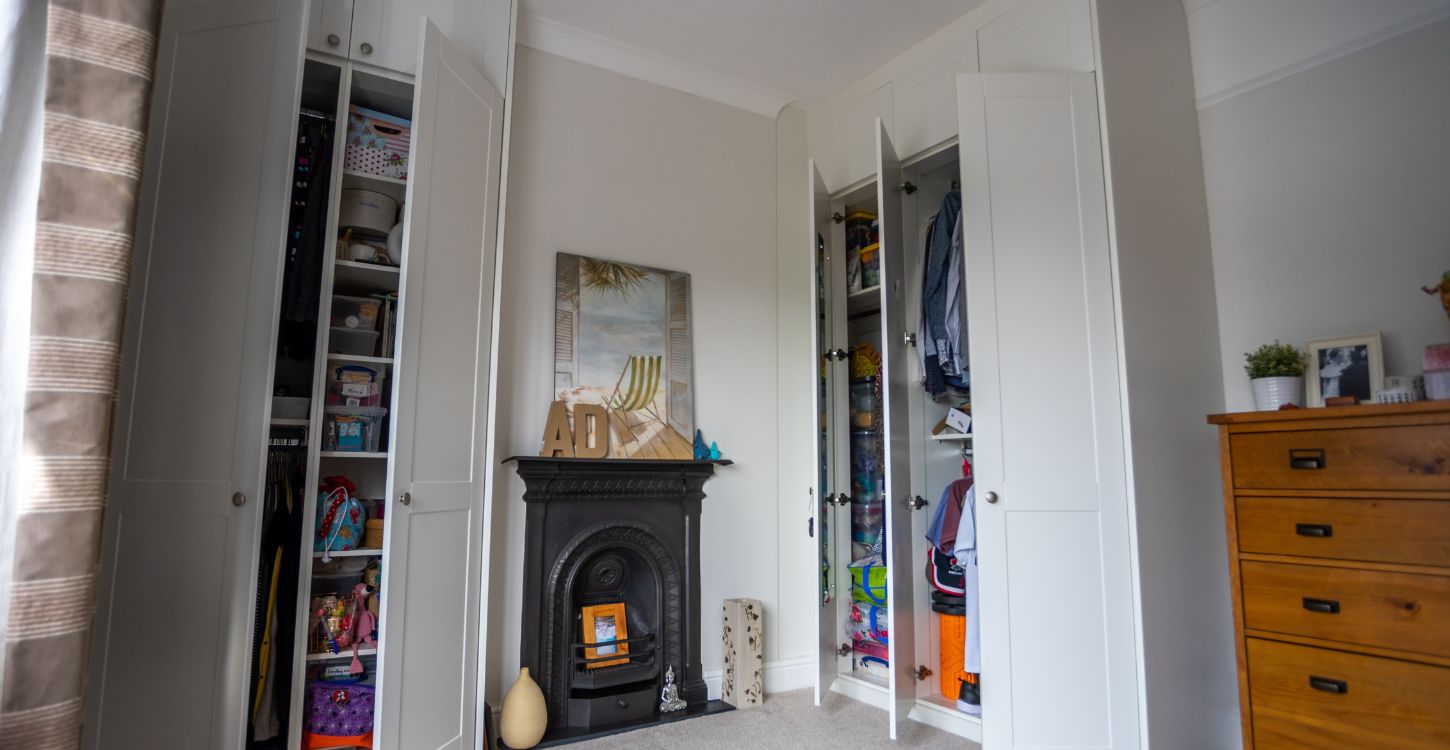 Shaker Dove Wardrobes | Sharps