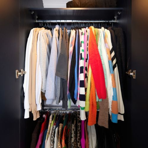 Dilly Carter’s beautifully organised dressing room | Sharps