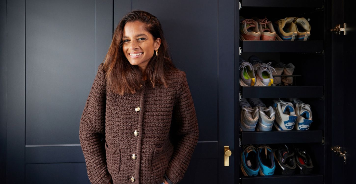 Dilly Carter’s beautifully organised dressing room | Sharps