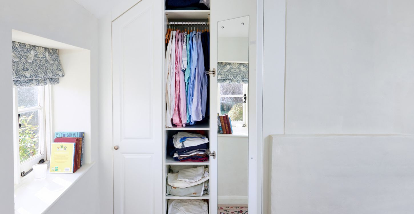 Cosy Cottage Bedroom Enhanced With Fitted Wardrobe