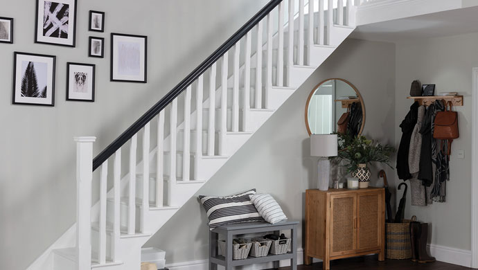 How to organise a narrow hallway with smart storage ideas | Sharps