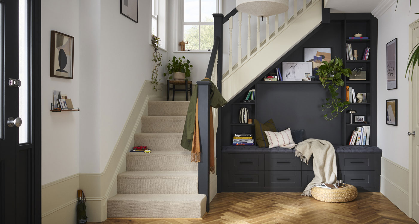 How to organise a narrow hallway with smart storage ideas | Sharps