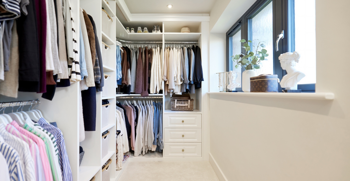 Kristy Green’s walk-in wardrobe is pure elegance | Sharps