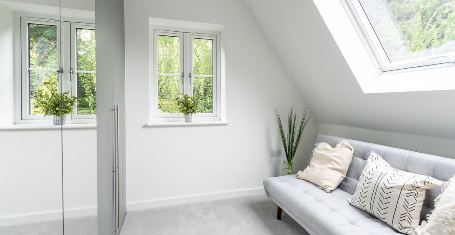 Made-to-measure wardrobes with a sloped ceiling | Sharps