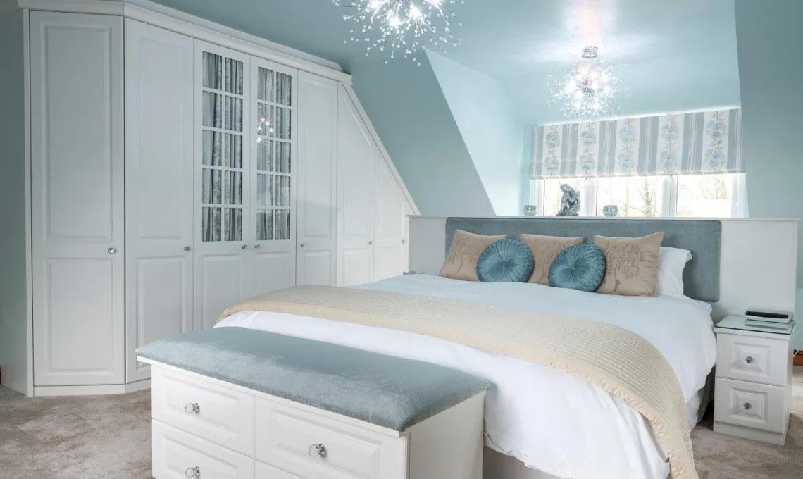 Making a feature of characterful sloping ceilings