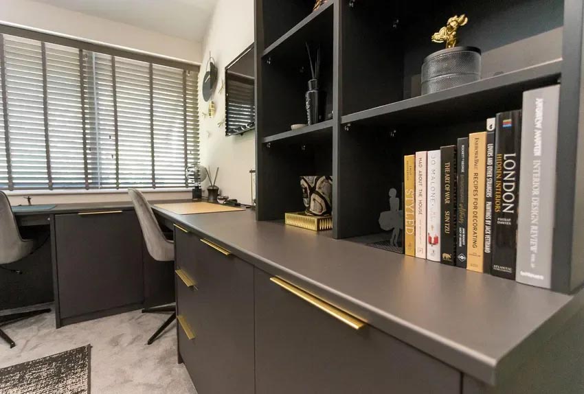 Naveen's stylish Home Office space | Sharps