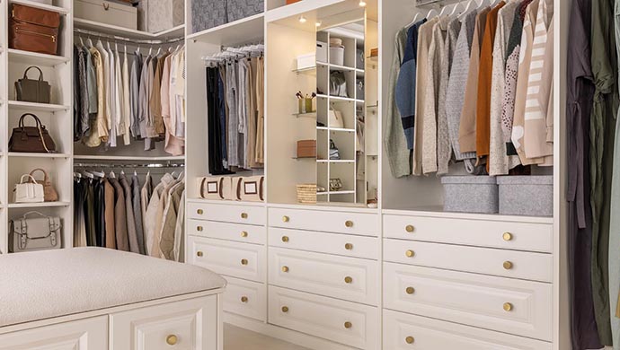 Planning the Perfect Walk-in Wardrobe | Sharps