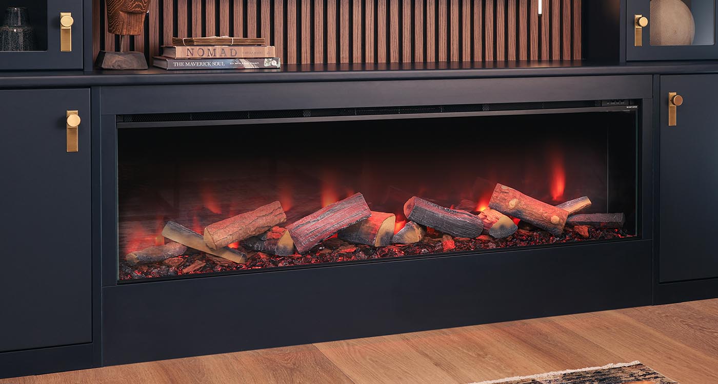 Say hello to bespoke media units with integrated fires | Sharps