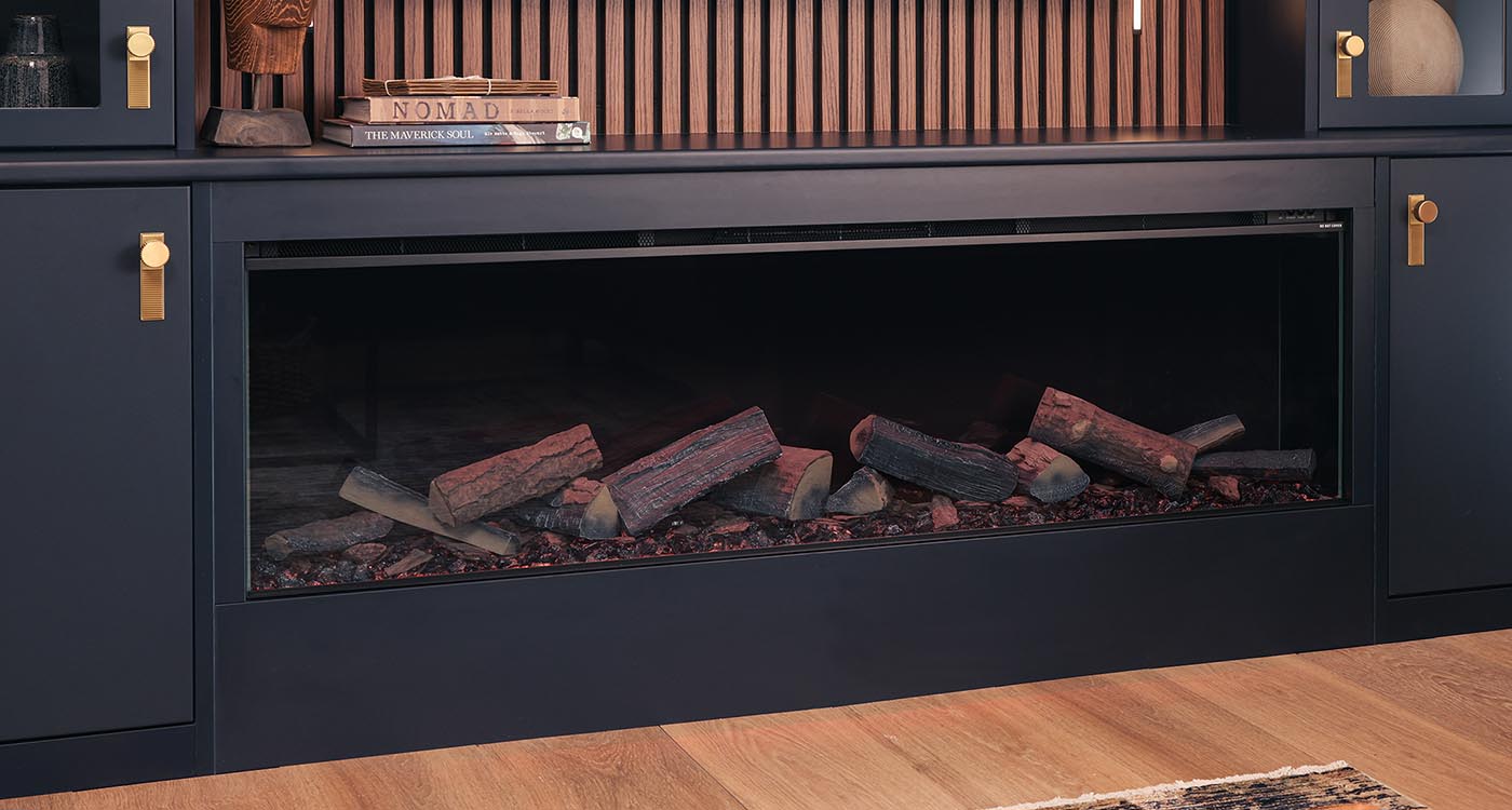 Say hello to bespoke media units with integrated fires | Sharps