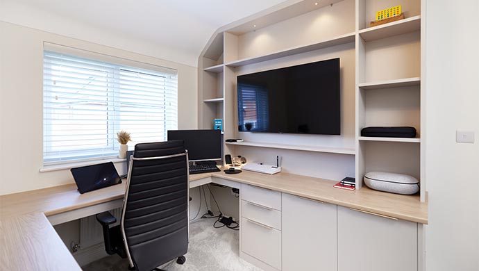 13 slick contemporary home office ideas | Sharps