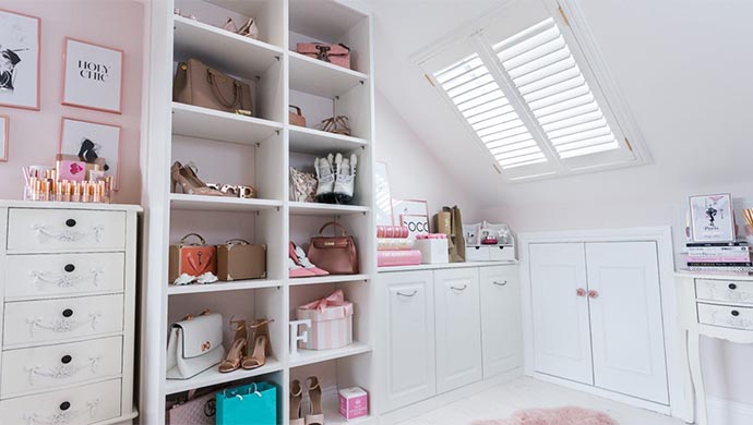 8 Small Walk In Wardrobe Ideas To Transform Your Tricky Space | Sharps