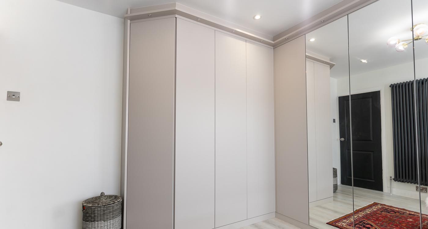 Fitted Corner Wardrobes | Built-in Corner Wardrobes | Sharps