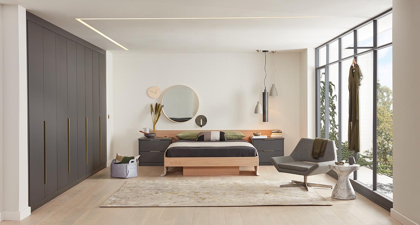 Graphite Fitted Wardrobes | Sharps