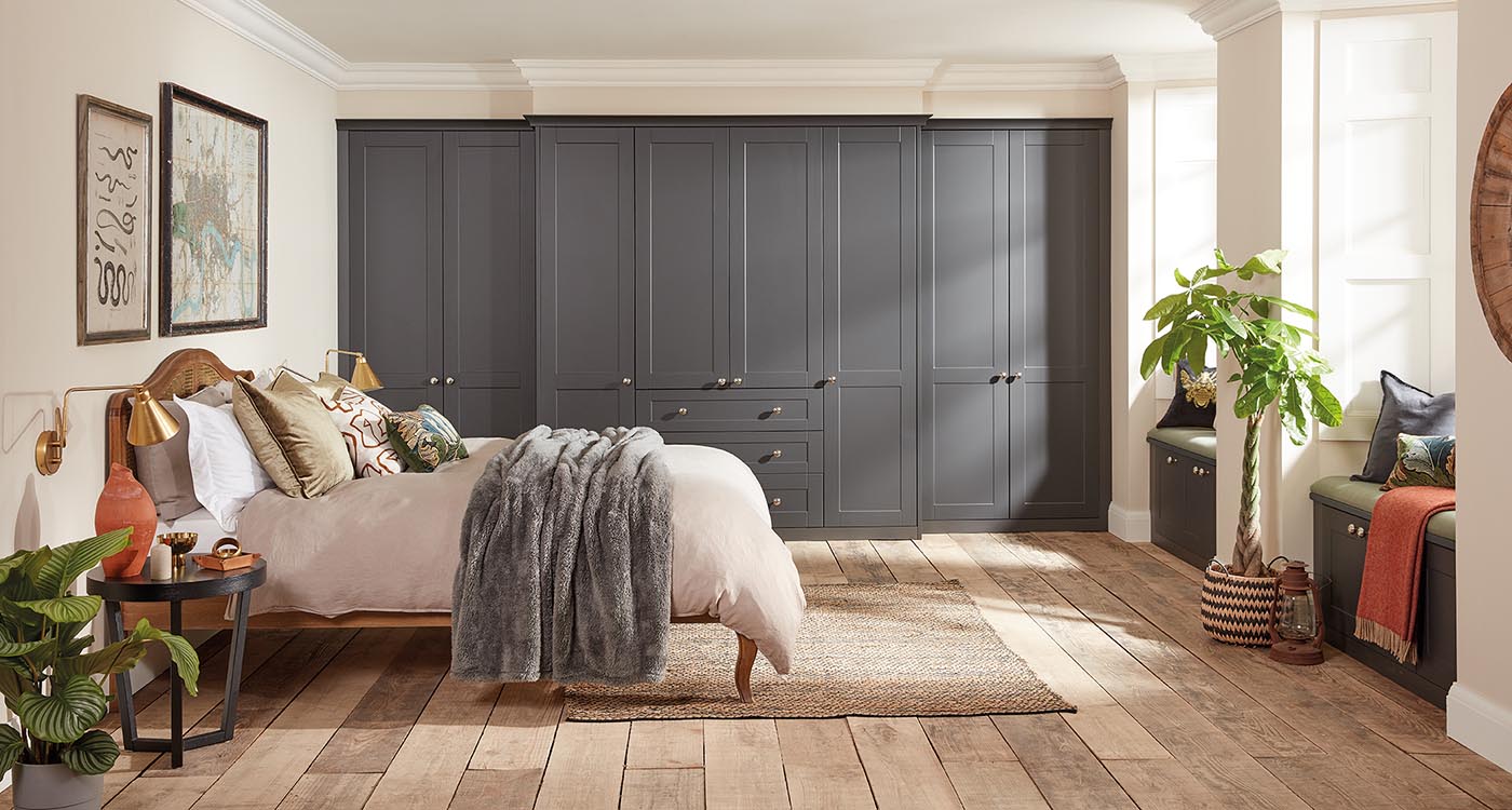 Graphite Fitted Wardrobes | Sharps