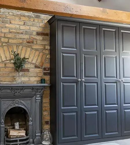 Panelled Wardrobes | Fitted Bedroom Furniture | Hampton | Sharps