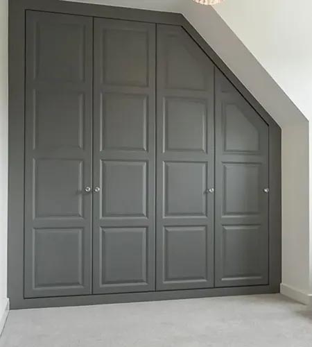 Panelled Wardrobes | Fitted Bedroom Furniture | Hampton | Sharps