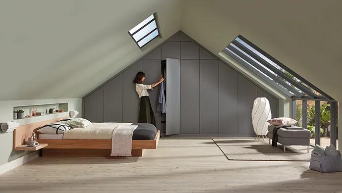 Contemporary Fitted Wardrobes | Manhattan Range | Sharps