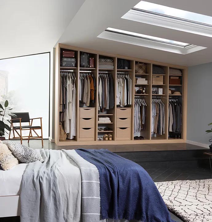 Milan Fitted Wardrobe & Bedroom Range | Sharps