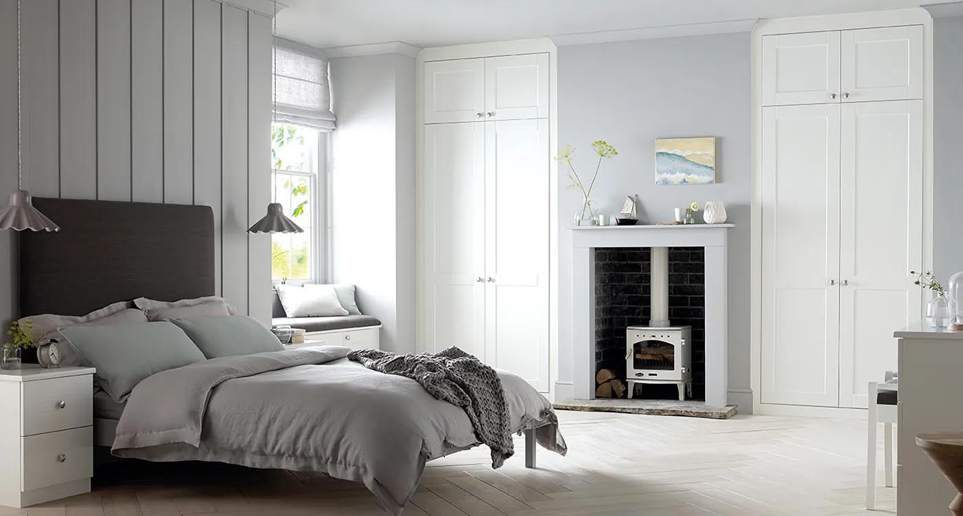 White Fitted Wardrobes | Sharps