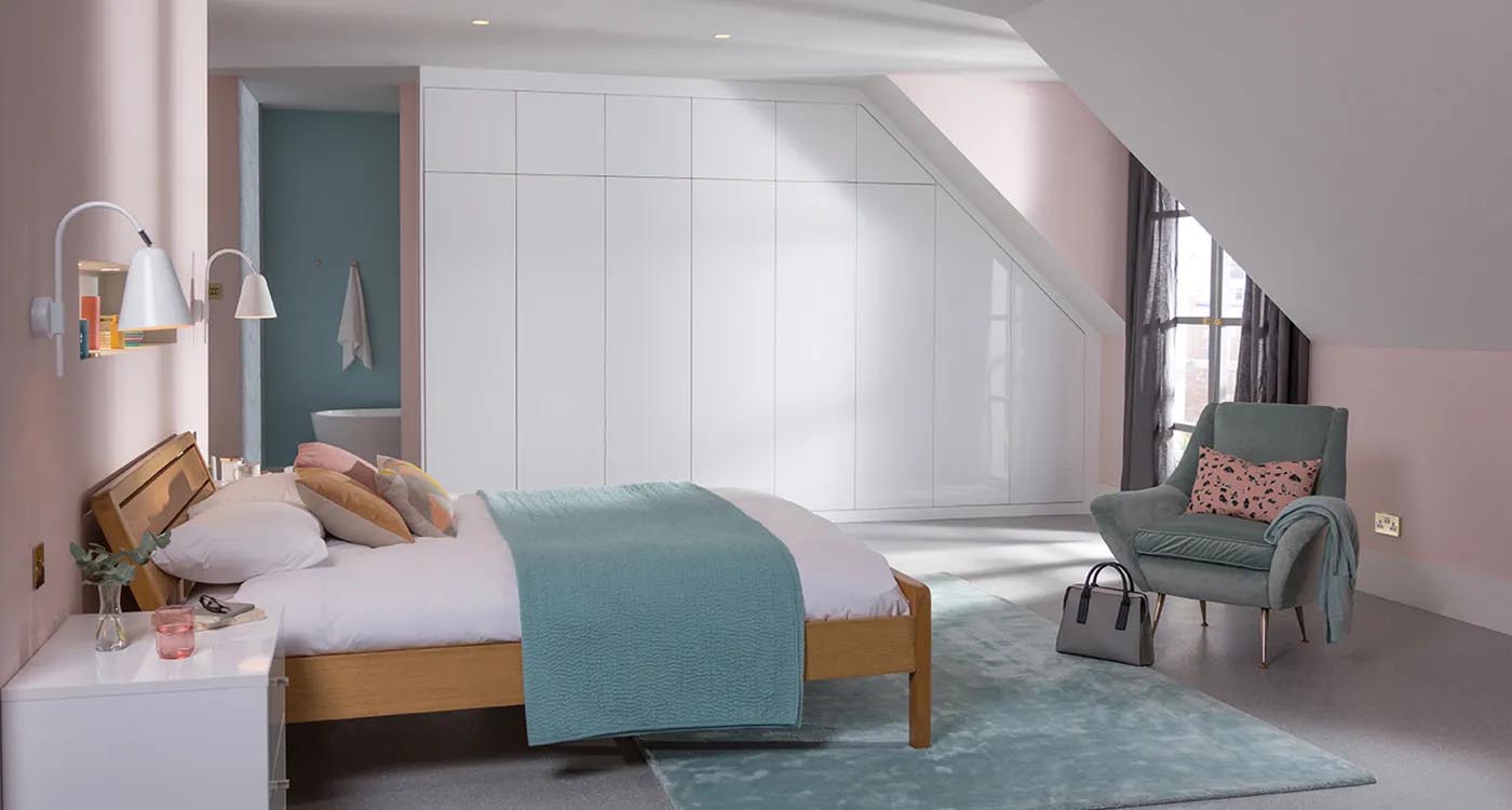 White Fitted Wardrobes | Bespoke Bedroom Storage | Sharps