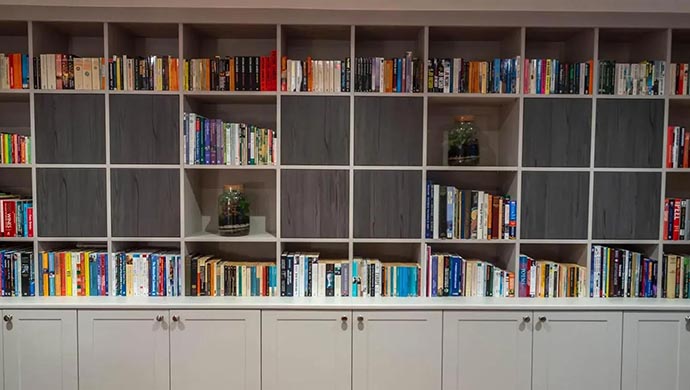 Home Library Furniture | Fitted Library Shelving | Sharps
