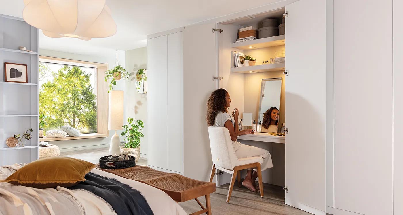 Cloffice (Closet & Office) Design & Storage Solutions | Sharps