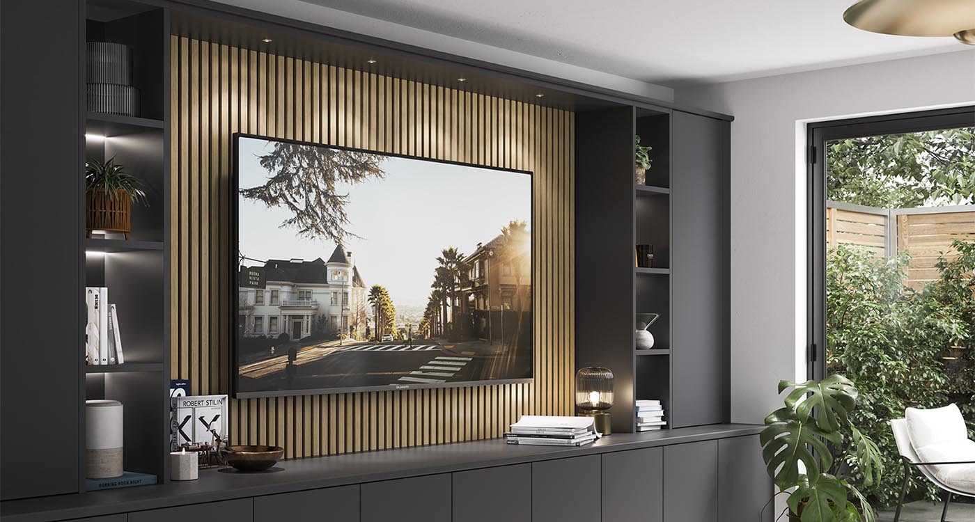 Media Rooms With Wood Paneling