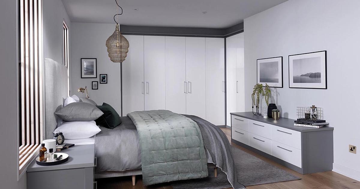 Modern Fitted Wardrobe & Bedroom Range | Cosmopolitan | Sharps