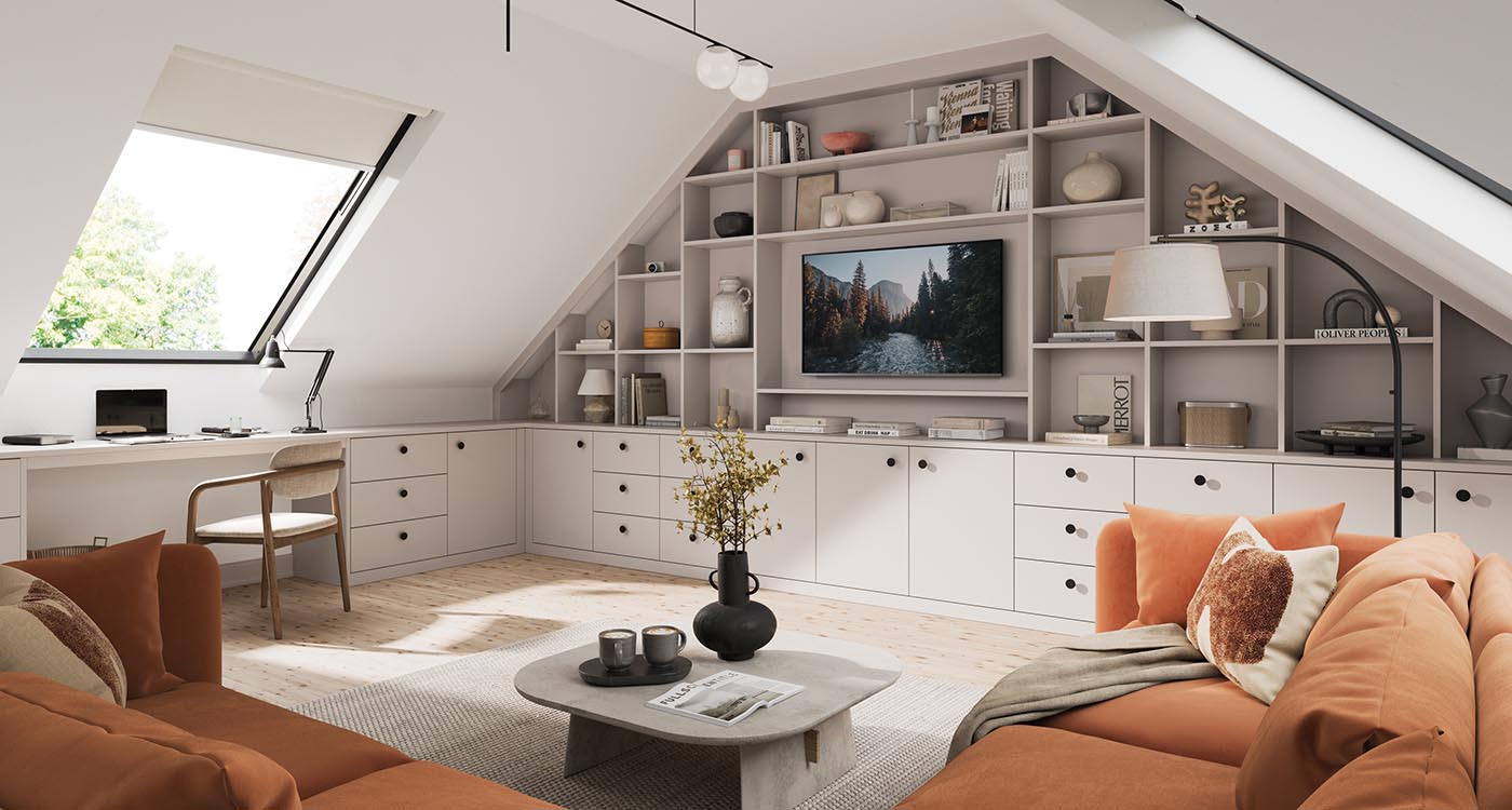 Fitted Loft Wardrobes & Attic Conversions