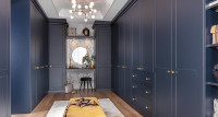 Blue Fitted Wardrobes