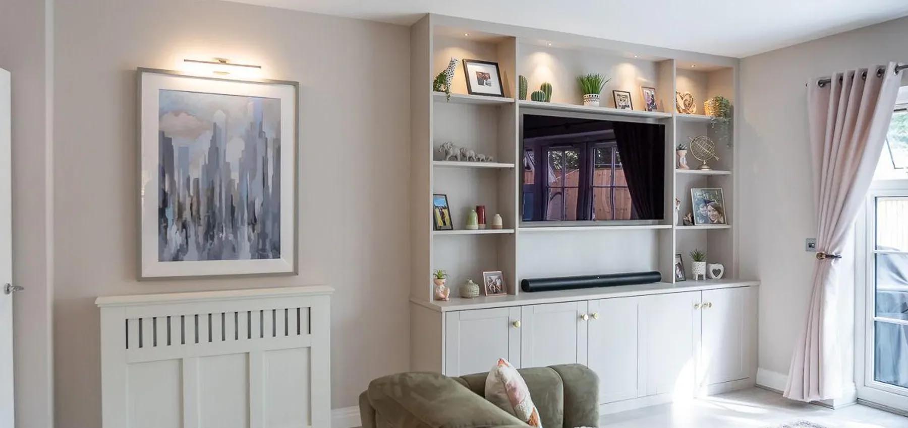 A Cosy, Clutter Free Media Unit | Sharps